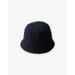 Prada Logo-plaque Wool Bucket Hat