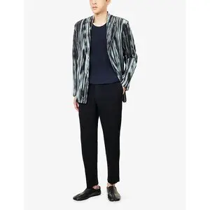 Issey Miyake Basics Long-sleeve Knit Top