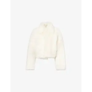 Bottega Veneta Cropped Fur Jacket