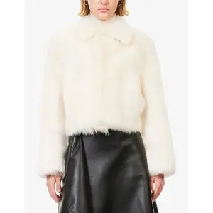 Bottega Veneta Cropped Fur Jacket