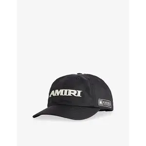 Amiri Embroidered Nylon Cap - Black