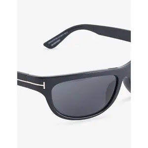 TOM FORD Acetate Rectangle Sunglasses
