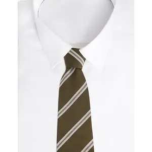 Dunhill Striped Wide-blade Silk Tie