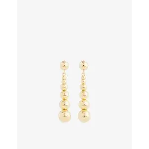 Lié Studio Rebecca 18ct -plated Sterling-silver Drop Earrings - Gold