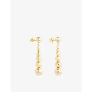 Lié Studio Rebecca 18ct -plated Sterling-silver Drop Earrings