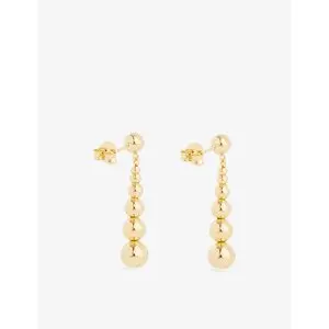 Lié Studio Rebecca 18ct -plated Sterling-silver Drop Earrings