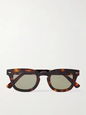 AHLEM Champ De Mars Square-frame Sunglasses - Tortoiseshell