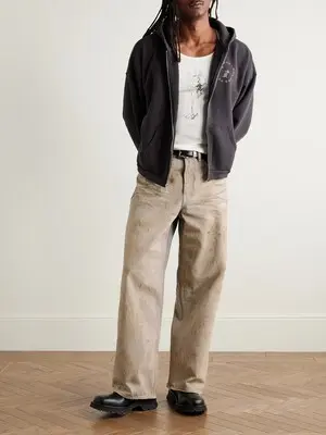 Acne Studios 1981 Wide-leg Coated Jeans - Neutrals