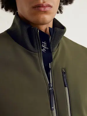 Aztech Mountain Evan Shell And Wool Down Jacket - Green