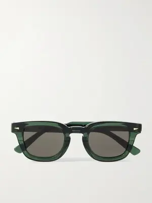 AHLEM Champ De Mars Square-frame Sunglasses - Green