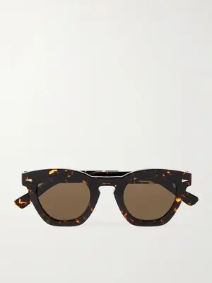 AHLEM Montorgueil Round-frame Sunglasses - Tortoiseshell