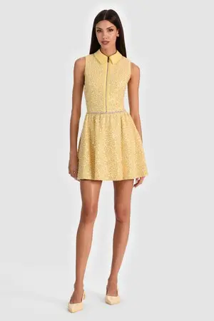 Alice + Olivia Zip Up Dresses