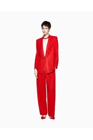 Giorgio Armani Virgin Wool Single-breasted Jacket