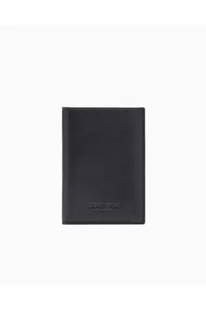 Giorgio Armani Nappa-leather Bifold Wallet - Black
