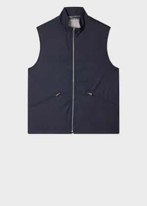 Paul Smith Wool Gilet - Blue