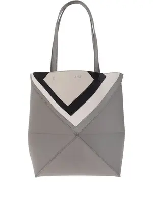 Loewe Puzzle Fold Square Medium Leather Tote