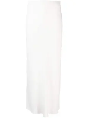 Brunello Cucinelli Line Blend Long Skirt