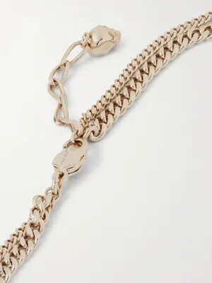 Alexander McQueen Skull, Crystal, And Faux Pearl Necklace