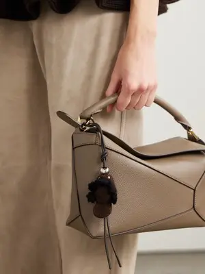 Loewe Platypus Bag Charm - Brown