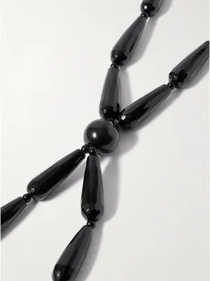 JENNIFER BEHR Asha Onyx Necklace