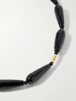 JENNIFER BEHR Asha Onyx Necklace