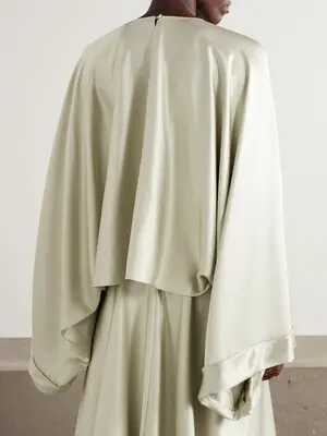 Altuzarra Jonty Satin Blouse - Neutrals