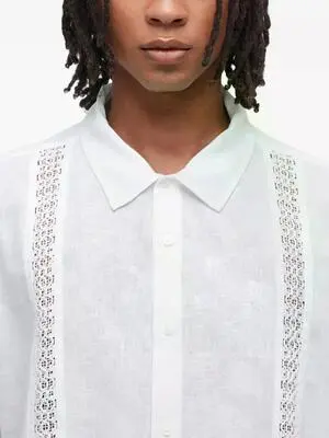 OSKLEN Embroidered-panel Shirt