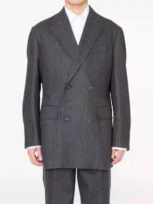 Kolor Pinstripe Double-breasted Blazer