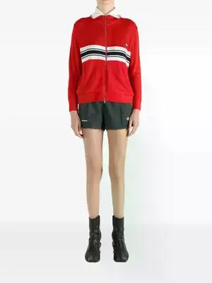 Adidas Striped Zip-up Knit Jacket