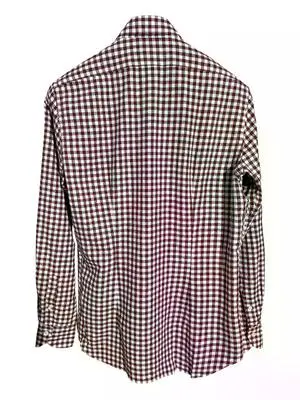 XACUS Checked-pattern Shirt - Red