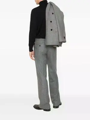 Burberry Puppytooth Check Tailored Trousers