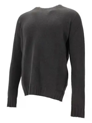 LA ROSE Crew-neck Sweater - Grey