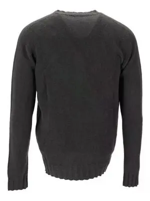 LA ROSE Crew-neck Sweater - Grey