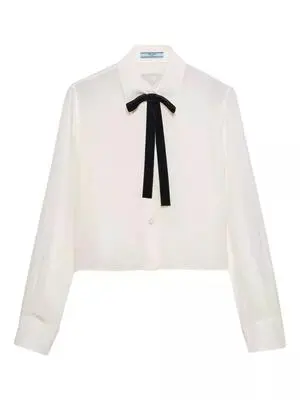 Prada Bow Detail Shirts For Women