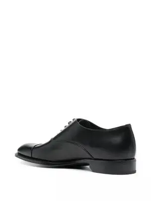 Saint Laurent Lace-up Leather Loafers