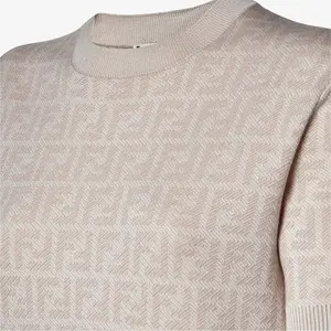Fendi Fitted Ff Motif Jumper