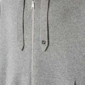 Fendi Cashmere Sweatshirt With Ff Detailing