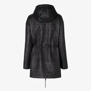 Fendi Long-sleeved Parka With Ff Motif