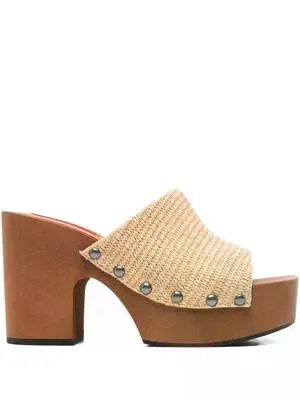 Simonmiller Block Heel Mules Clogs For Women