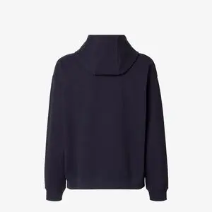 Fendi Ff Jacquard Patch Cotton Sweatshirt