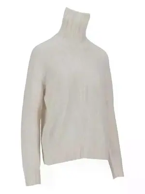 LA ROSE Roll-neck Sweater - Neutrals