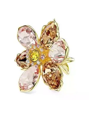 SWAROVSKI Idyllia Flower Motif Ring