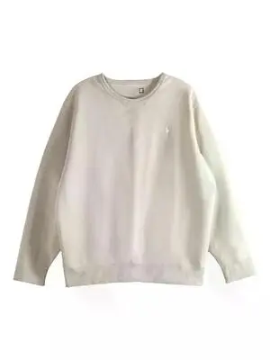 Polo Ralph Lauren Logo-detail Crew-neck Sweatshirt - Neutrals