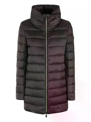 SAVE THE DUCK Lydia Funnel-neck Jacket - Brown