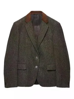 Prada Wool Chevron Jacket