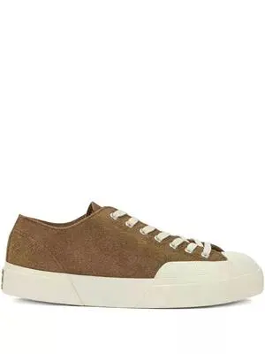 Superga 2432 Suede Lace-up Sneakers - Brown