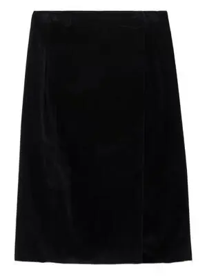 Prada Buttoned Midi Skirt