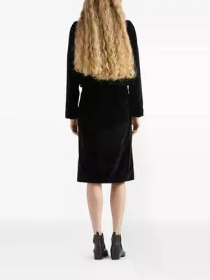 Prada Buttoned Midi Skirt