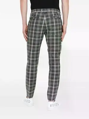 PT TORINO Plaid Trousers