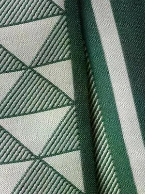 Prada Symbole-pattern Silk Scarf - Green